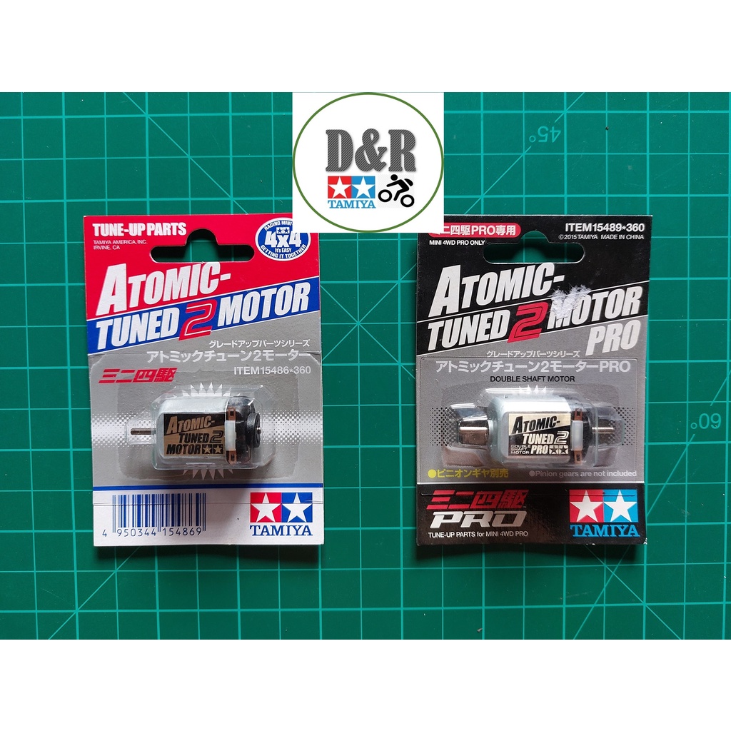 Tamiya Atomic Tuned 2 Motor (Single and Dual Shaft) | Shopee Philippines