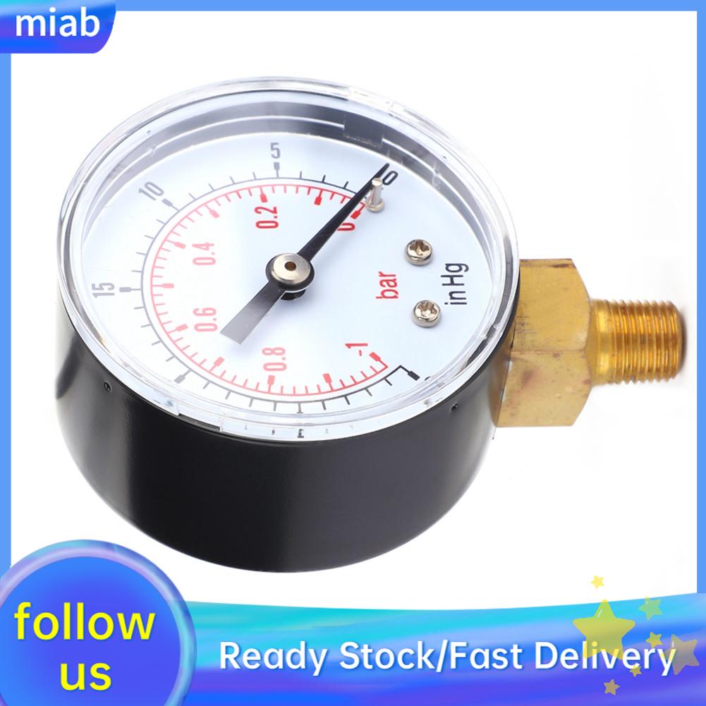 Maib Vacuum Gauge Pressure Manometer Depression -1-0Bar | Shopee ...