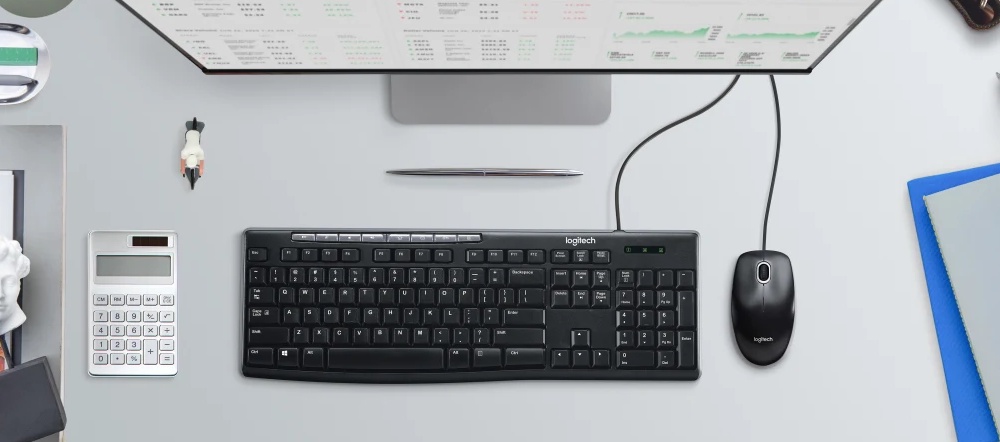 Logitech Media Combo Mk200 Full Size Keyboard And High Definition