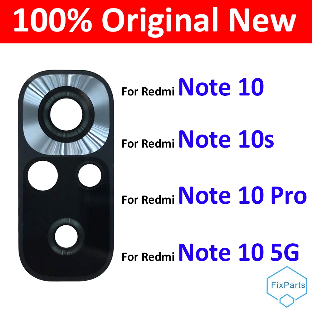 Rear Back Camera Glass Lens For Xiaomi Redmi Note 10 / Note 10s / Note ...