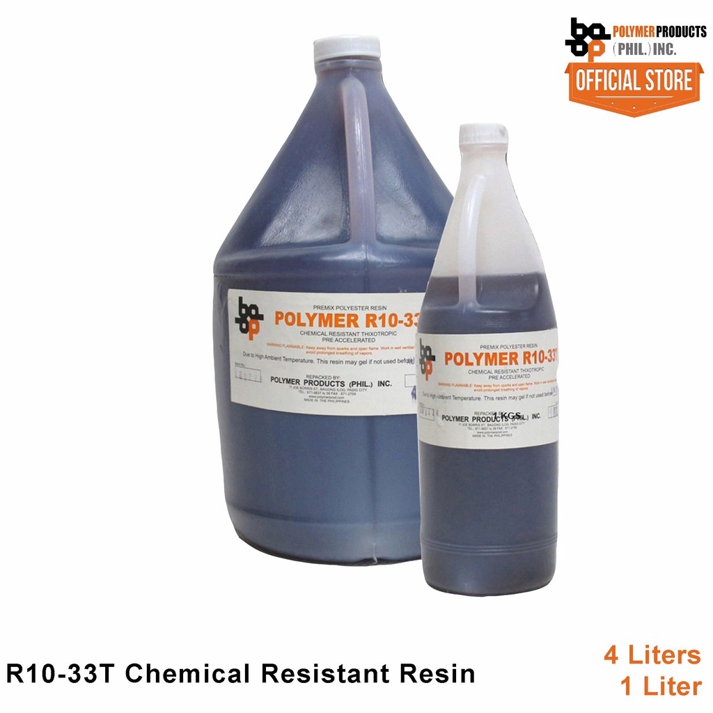 Polymer R10-33T Chemical Resistant Resin | Shopee Philippines