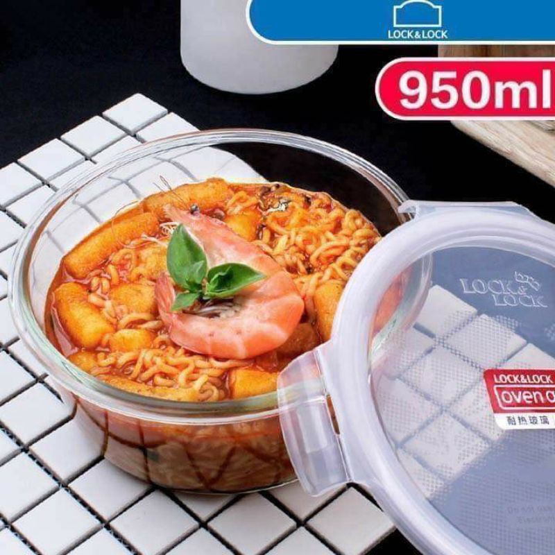 Lock&lock glass box 950ml | Shopee Philippines