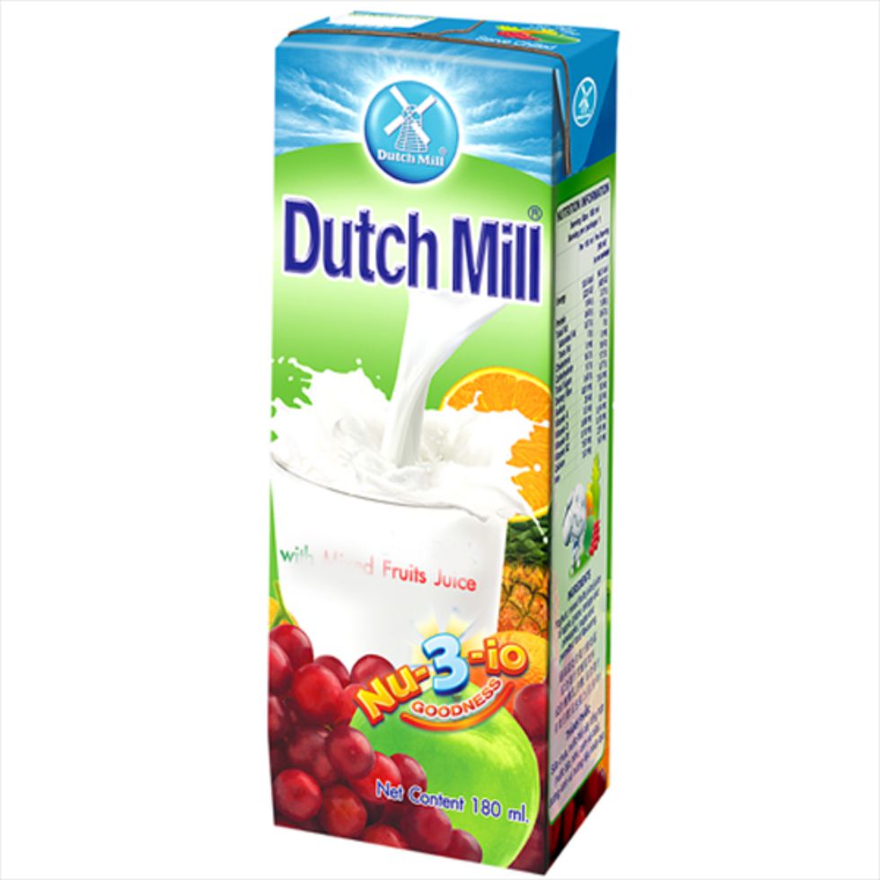 Dutchmill Mixed Fruit Yogurt Drink 180ml | Shopee Philippines