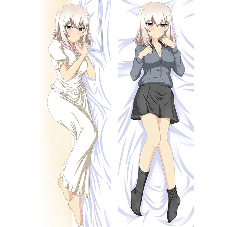Girls Und Panzer Comic Anime Erika Hugging Body Pillow Case Dakimakura ...