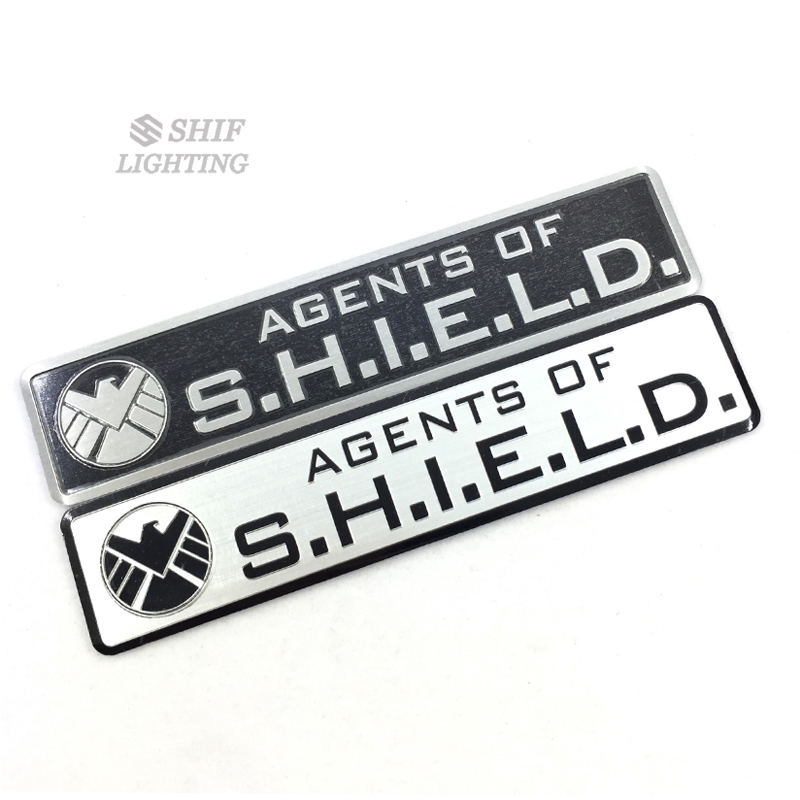 1 x Aluminum Agents Of SHIELD S.H.I.E.L.D Avengers Marvel Hero Car ...