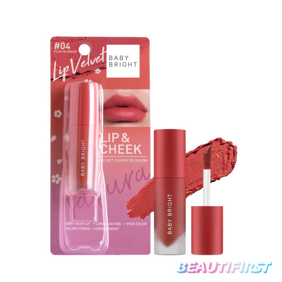 Baby Bright Lip & Cheek Velvet Cherry Blossom | Shopee Philippines