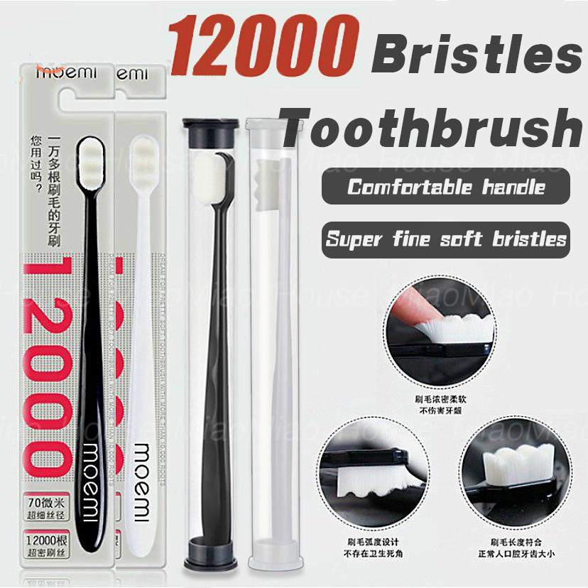 Ready Stock Japan 12000Bristles Toothbrush Soft Toothbrush White Teeth ...