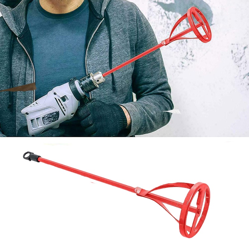 42cm Hexagon Shaft Plaster Paint Putty Powder Cement Mixing Power Drill ...