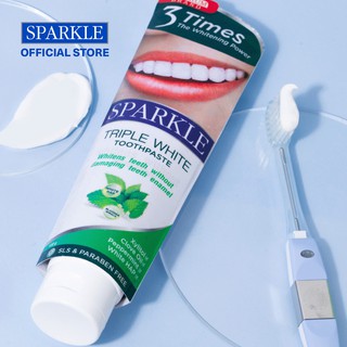 Sparkle Triple White Toothpaste 100G | Shopee Philippines