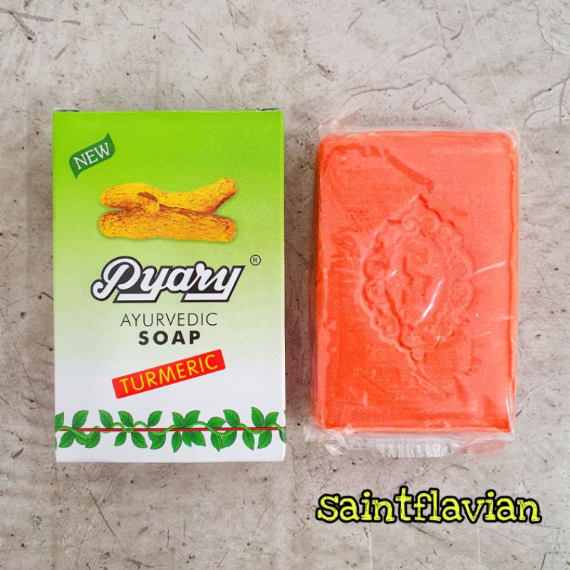 🇦🇪 NEW PYARY TURMERIC SOAP 75gms (IMPORTED FROM DUBAI) | Shopee Philippines