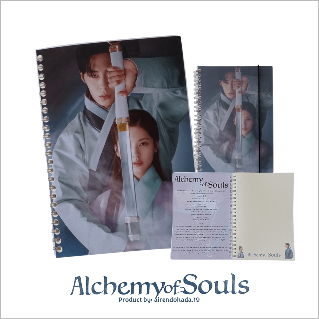 Alchemy of Souls Notebook Merchandise | Jung So Min | Lee Jae Wook ...