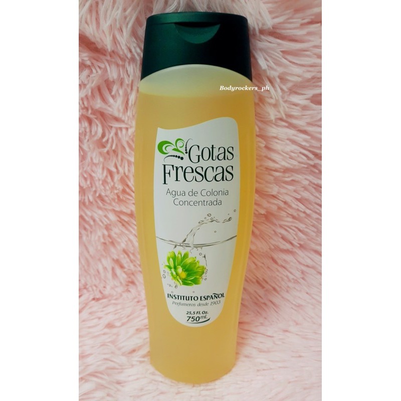 Gotas Frescas Concentrada Agua de Colonia Cologne 750ml | Shopee ...