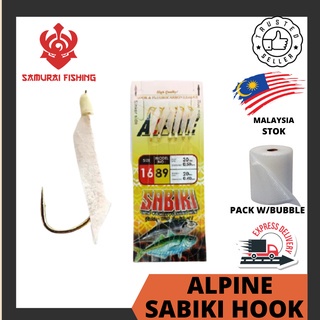 ALPINE Sabiki Hook (Model No.89) Alpine Fishing Hook Apollo Hook Mata ...