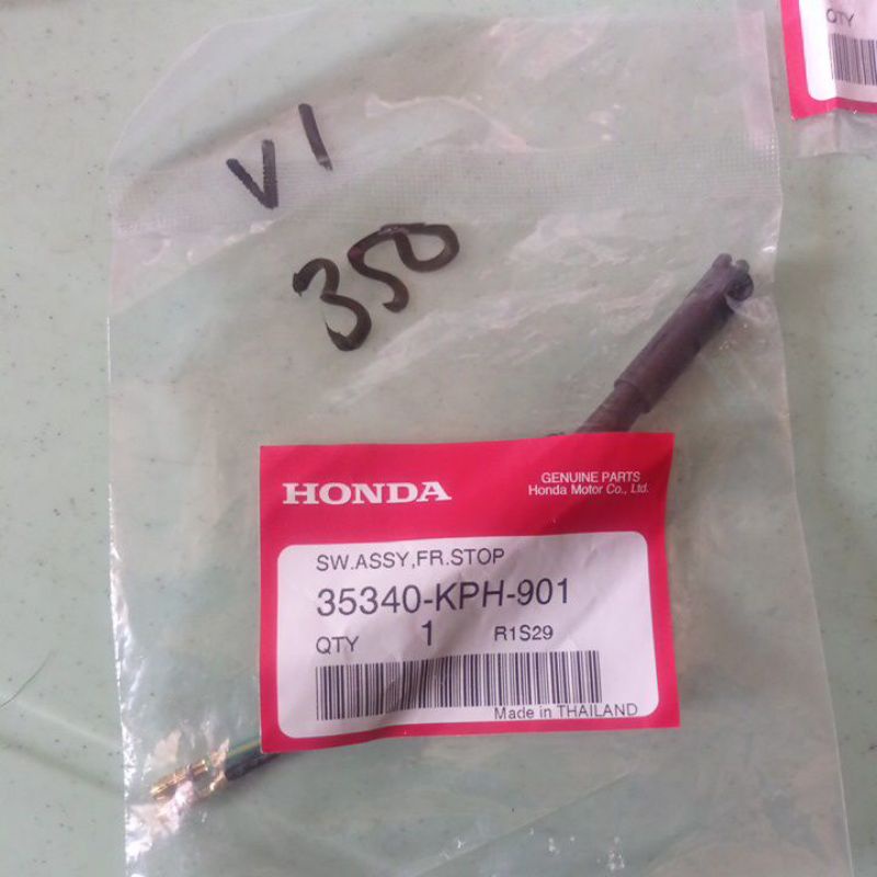 BREAK LIGHT SWITCH LEFT honda click version 1 125i /150i 100% genuine ...