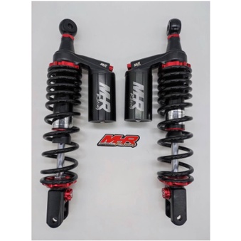 MHR Motorcycle Rear Shock Set NMAX 330mm V1 BLACK | Shopee Philippines