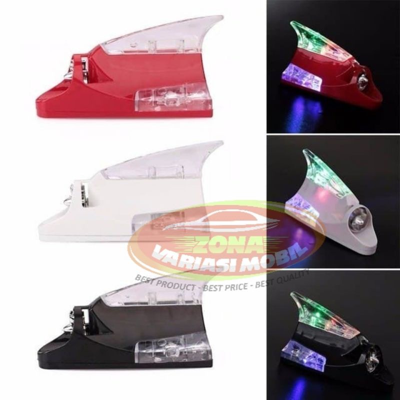 Shark Fin Car Antenna Variations Wind Powered Lights / Dummy Shark Fin ...