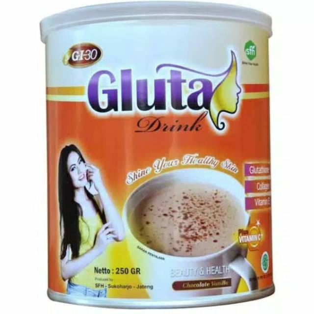 Gluta DRINK Chocolate VANILLA ORIGINAL | Shopee Philippines