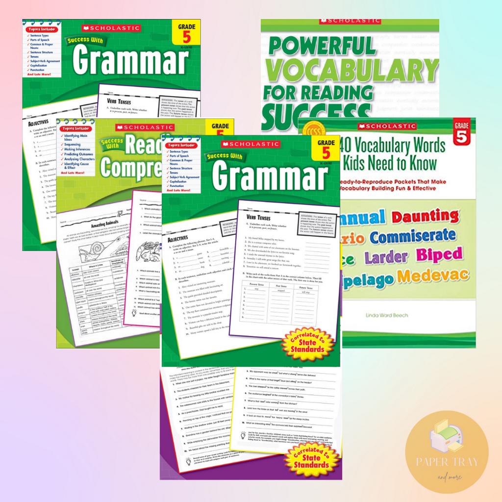 Grade 5 English Worksheets (Writing, Grammar, Reading Comprehension ...