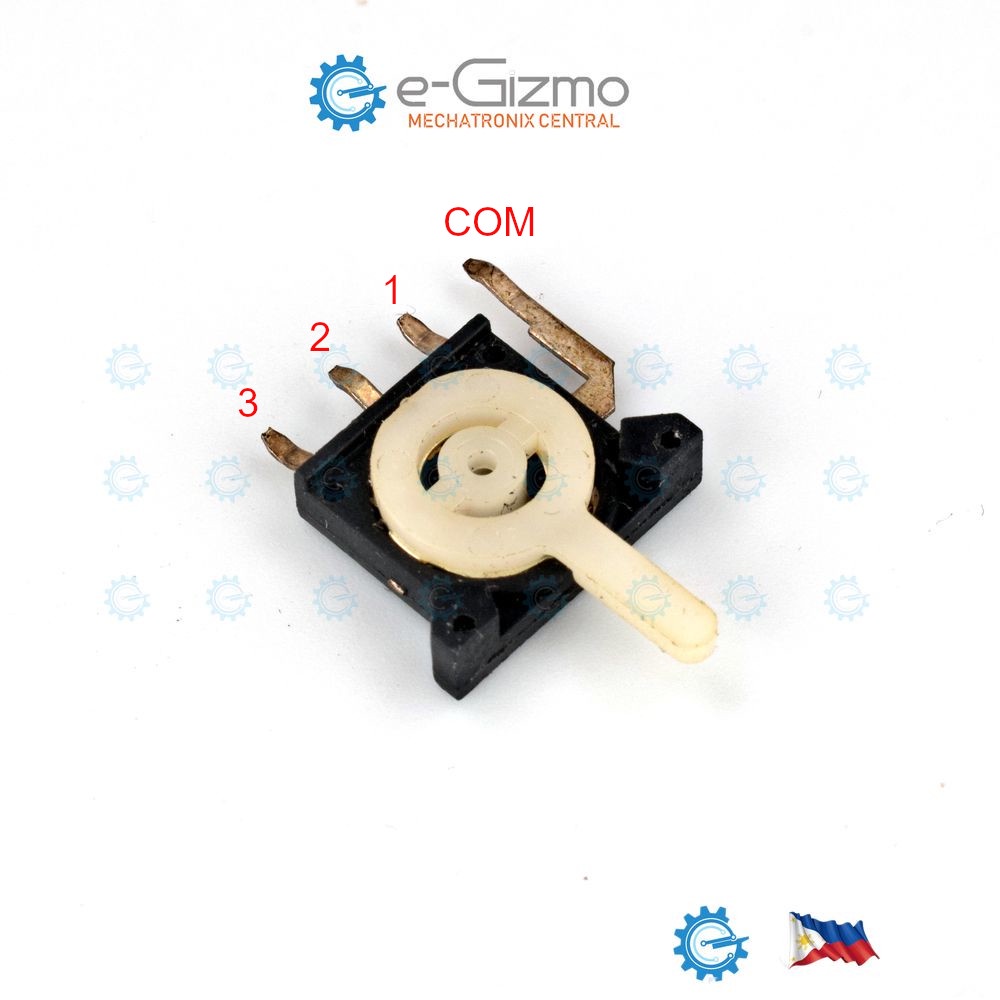 Selector Switch 3 position 1 pole 3A PCB Solderable 1P3T | Shopee ...