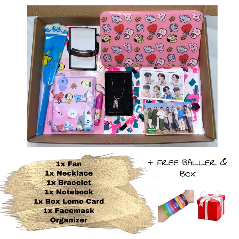 K-pop Bangtan Gift Box Package | 6pcs Set | Shopee Philippines