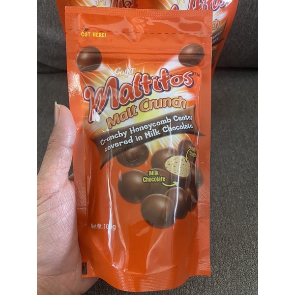 Goya Malt Crunch Maltitos 100g Original | Shopee Philippines