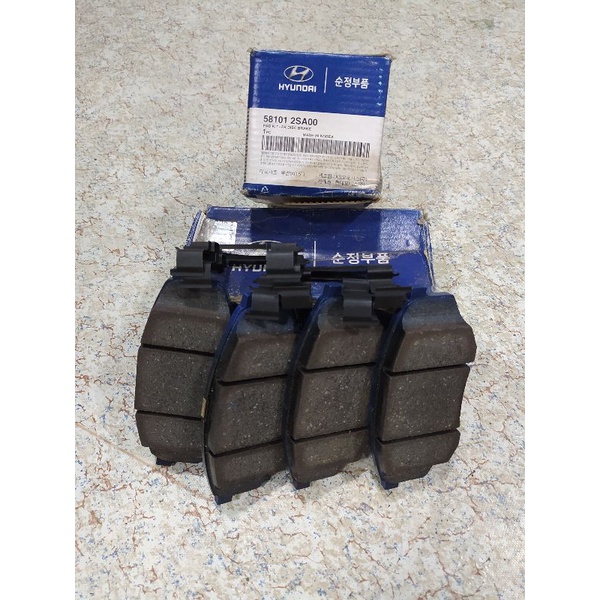 DISC BRAKE PAD SET FRONT FOR HYUNDAI TUCSON, KIA SPORTAGE. P/N # 58101 ...