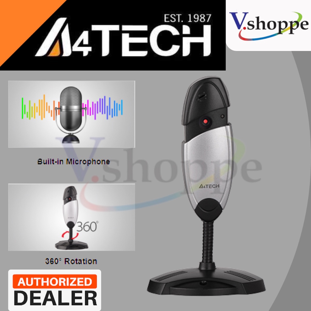 A4Tech PK-635G Online Class Home Office Work 480P Webcam with Mic Anti ...