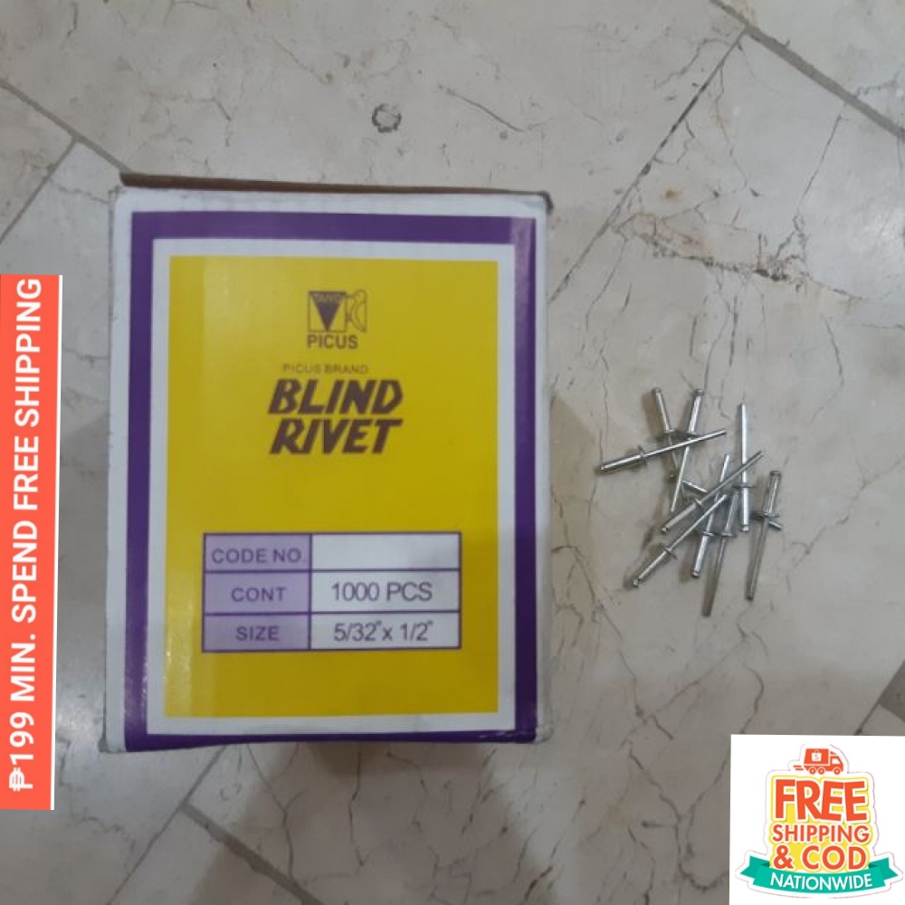 Blind Rivets 5 32x1 2 Per Box Shopee Philippines