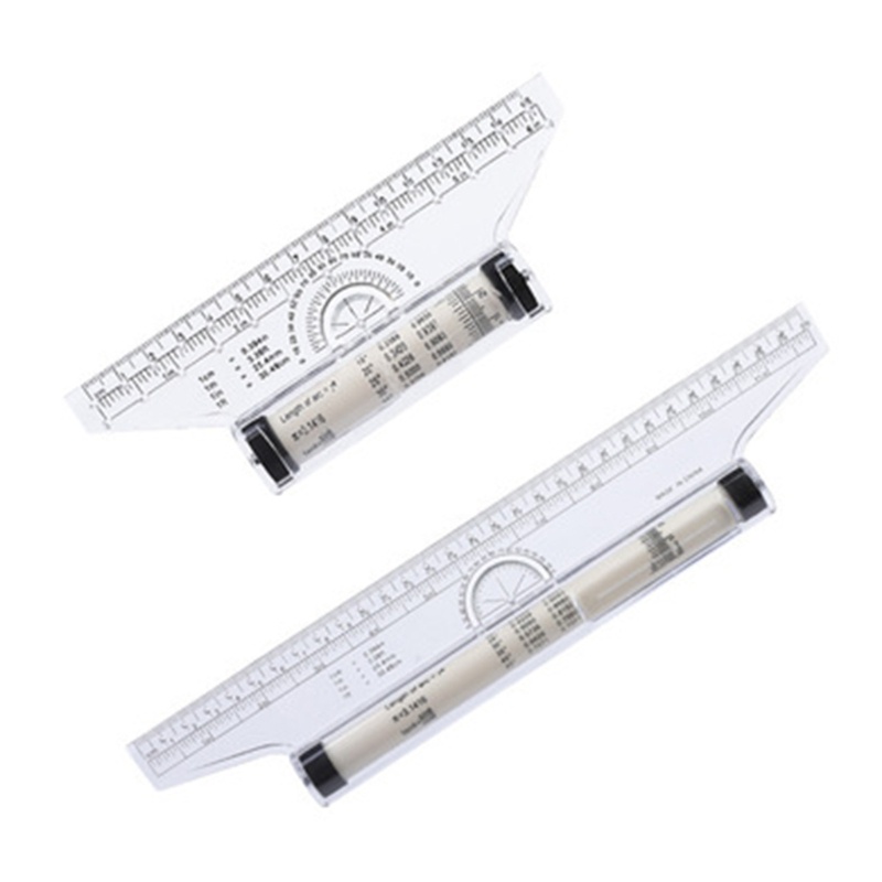 blg Portable Parallel Roll Ruler Foot Angle Rule Rolling Rulers for ...