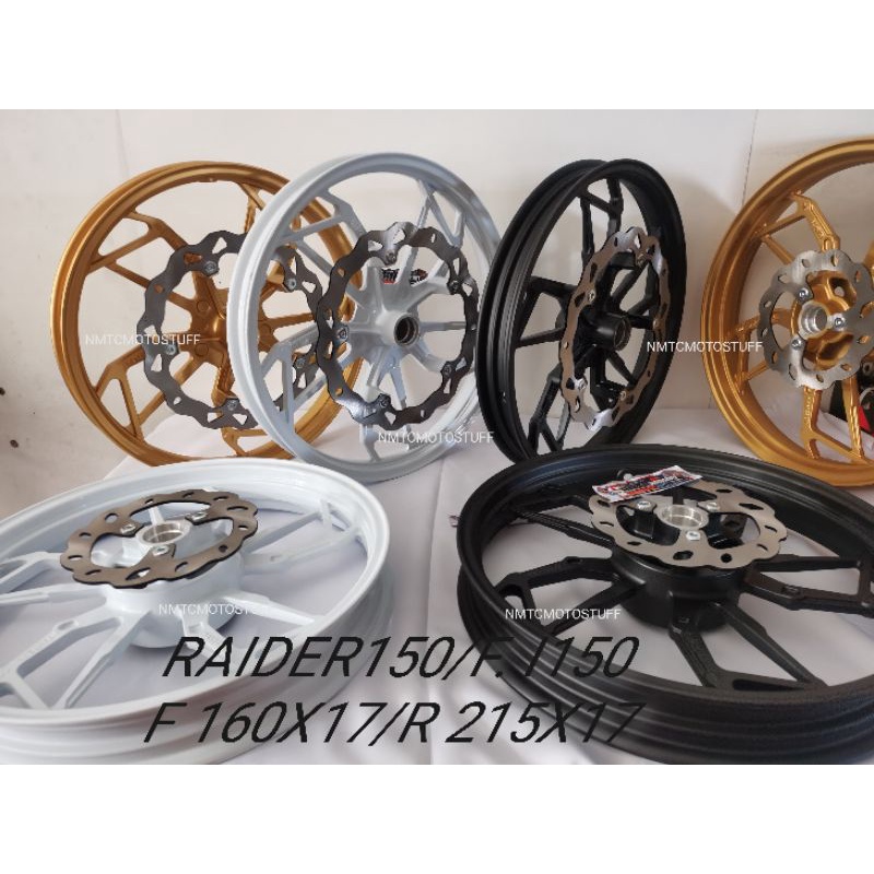 OKIMURA MAGS PAIR RAIDER150/R150 F. I F160X17/R215X17 | Shopee Philippines