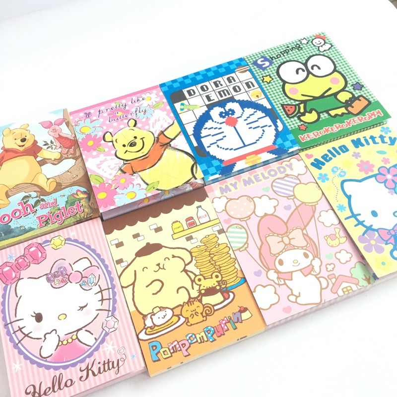 Cute Character Notepad (Sanrio, Disney) | Shopee Philippines