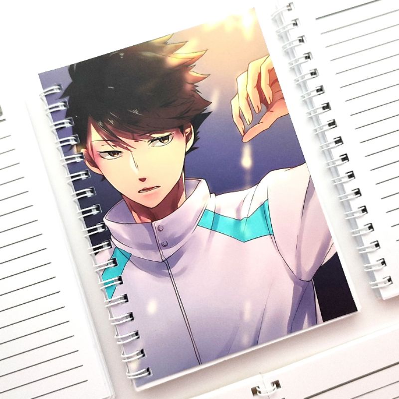 (Small Size) 49 Designs Matte A6 Size Haikyuu!! Anime Notebook Haikyuu ...