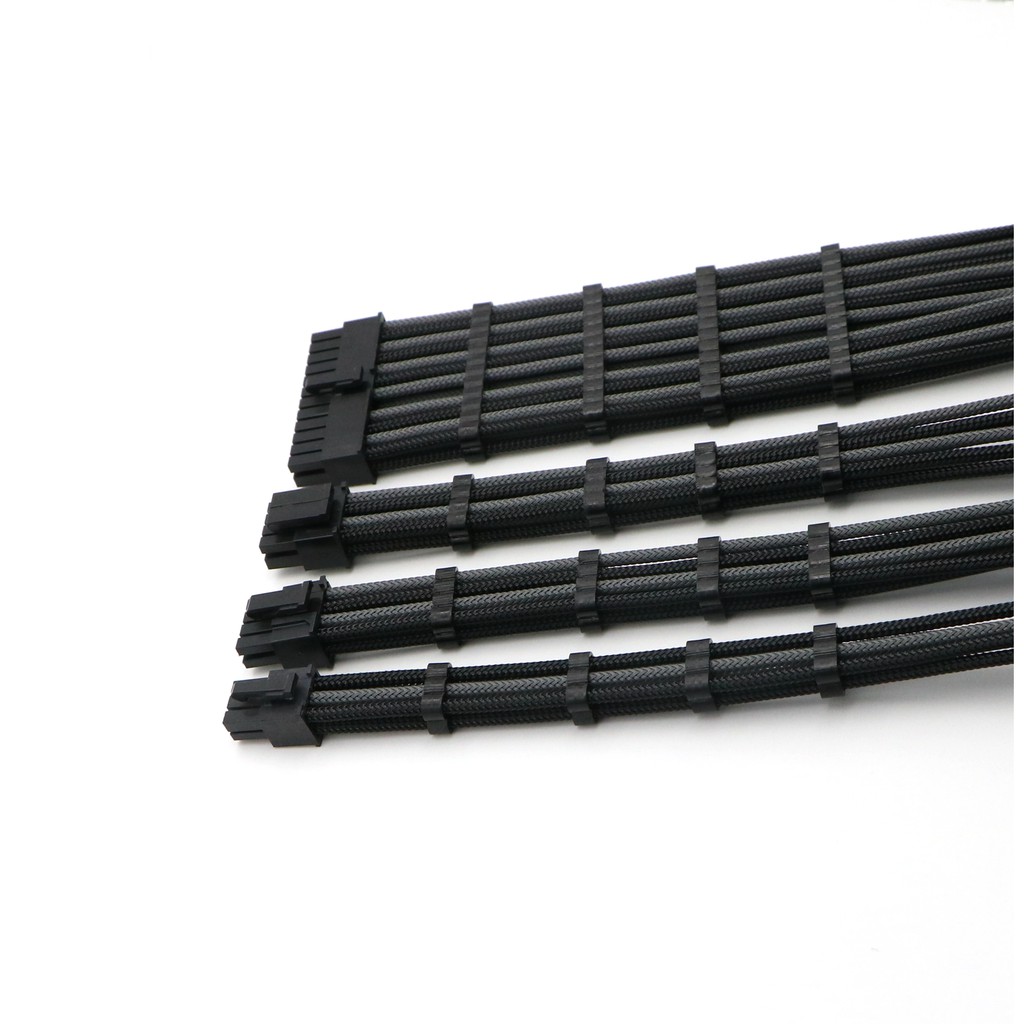 Custom Sleeved Modular PSU Power Cable Kit for SeaSonic Series PSU ...