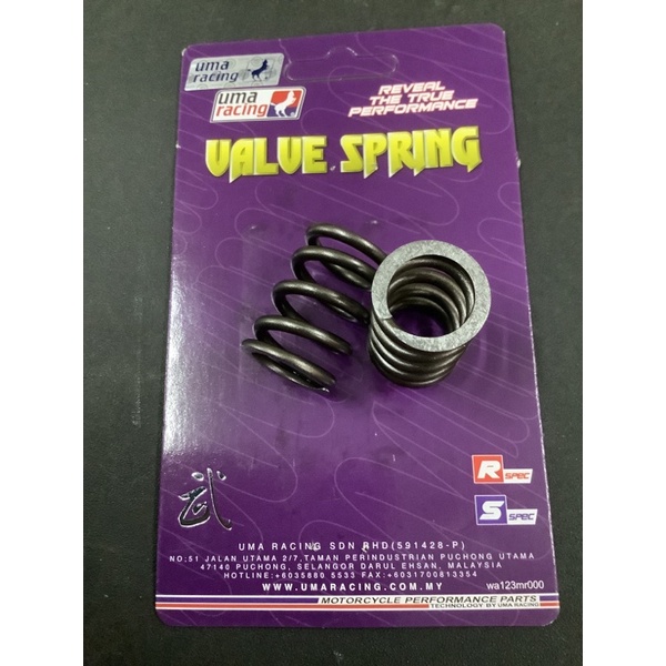 2 Valve Spring Set Uma Racing | Shopee Philippines