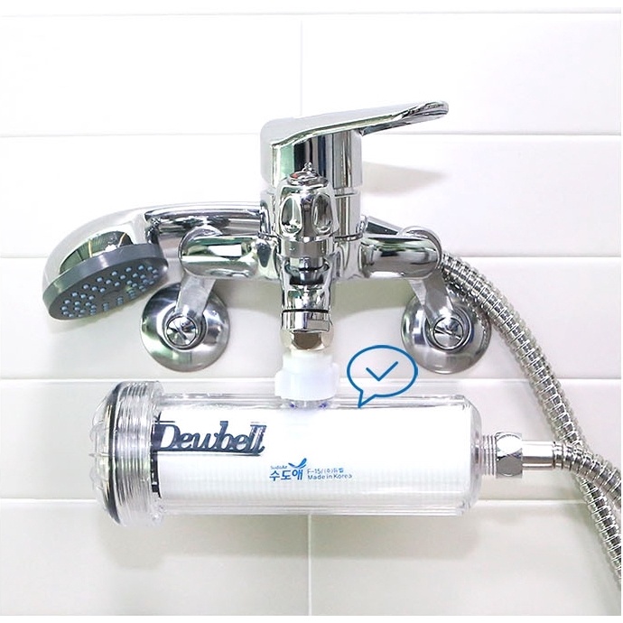 듀벨 [Dewbell] F15 water filter system (high grade type) - Shower, Basin ...