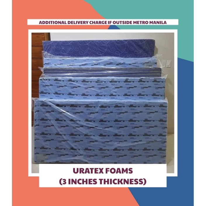 URATEX FOAMS (3 INCHES THICKNESS) | Shopee Philippines