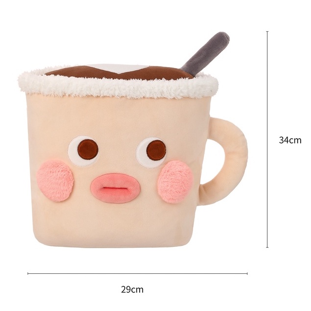 Miniso Beverages Series Pillow Strawberry Milk Shake and Little Bear ...