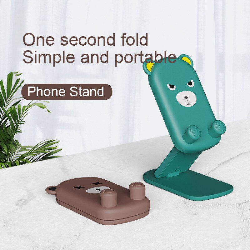 Cute Cartoons Phone Holder Portable Tablet/Mobile Phone Desktop Holder ...