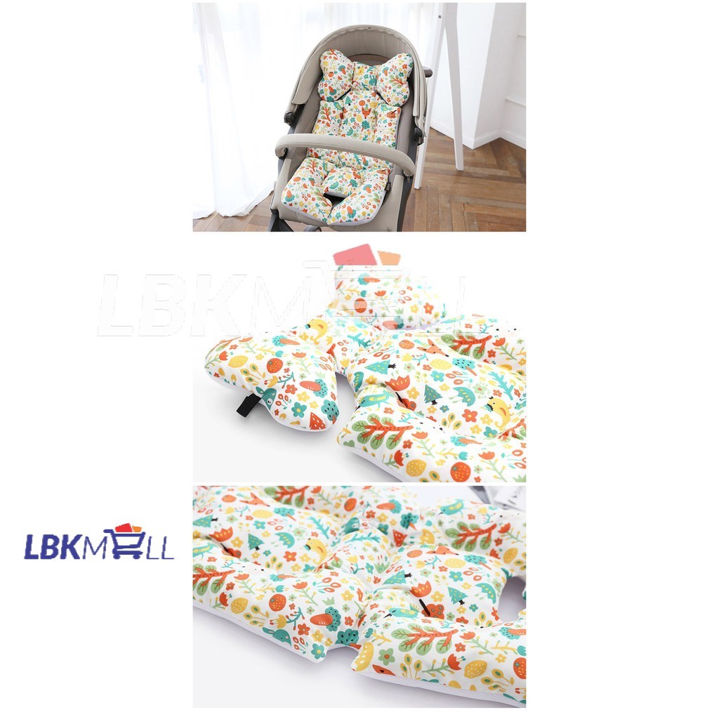 Local Seller Bayi trolley Baby Stroller Seat Cover Soft Thick Cotton ...