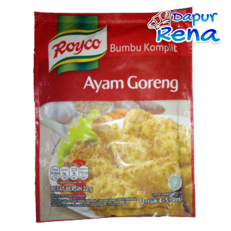 Royco COMPLETE SEASONING FOR FRIED CHICKEN 22 gr | Shopee Philippines