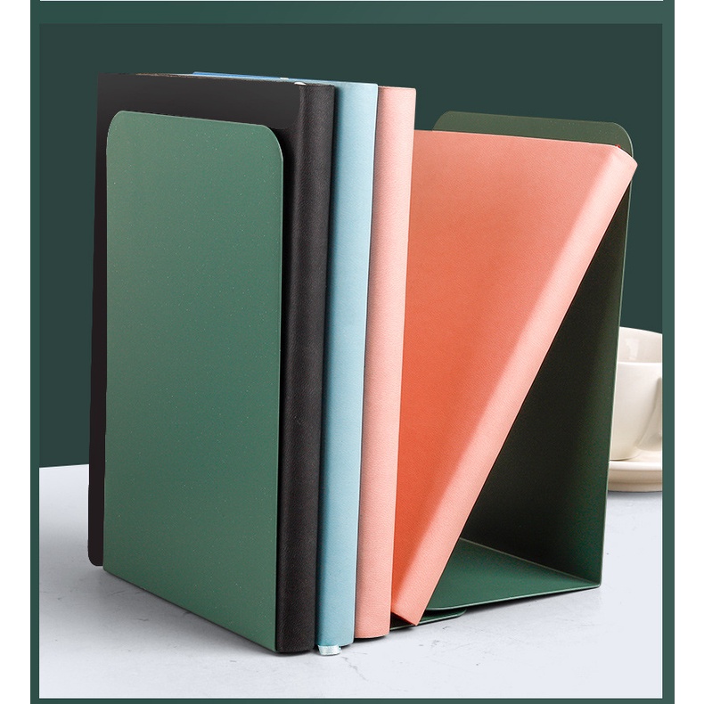 Bookends 1 Pair(2PCS) Book Ends Macaroon Book Holders Family Office ...