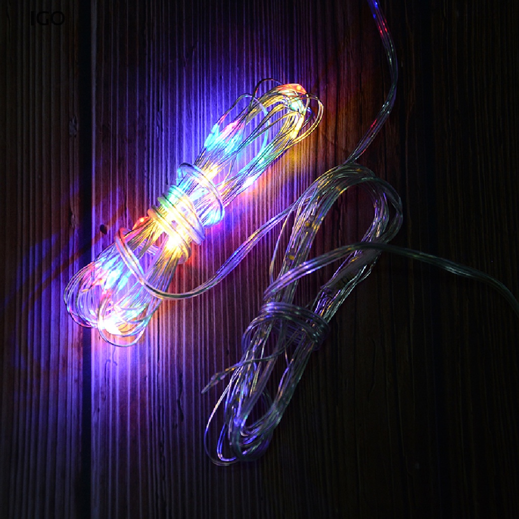 IGO 2M 20Led 3M 30Led Usb Operated Mini Led Copper Wire String Fairy Lights Led on | Shopee ...