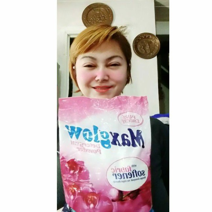 MAXGLOW DETERGENT POWDER WITH FABRIC CONDITIONER 1KG | Shopee Philippines