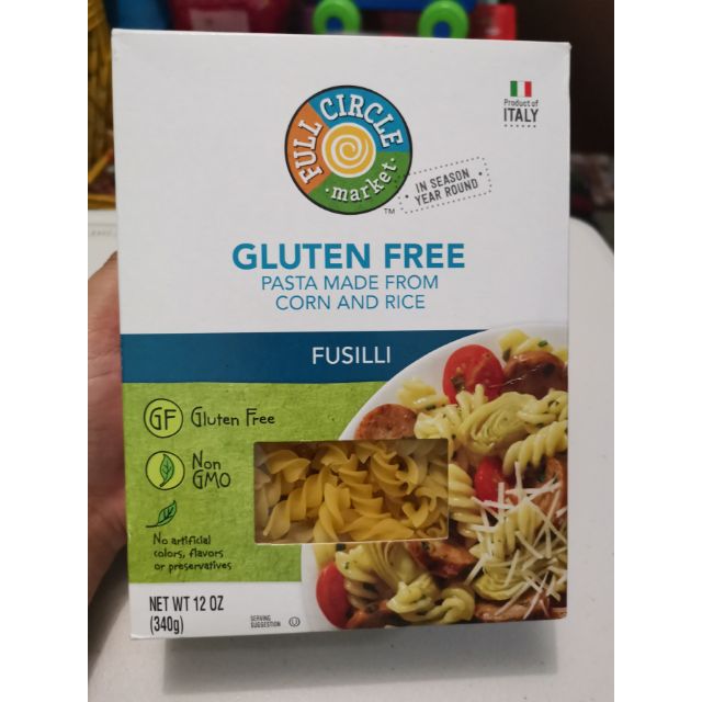 Full Circle Gluten free Fusilli 340g | Shopee Philippines