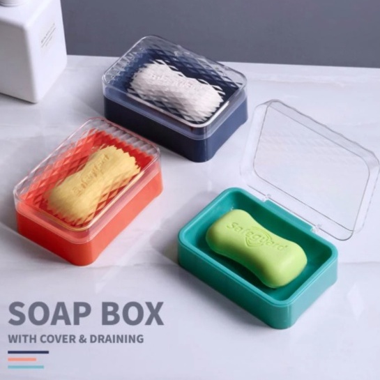Transparent Bathroom Portable Soap Box Outdoor Soap Travel Case ...