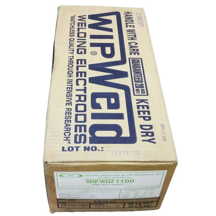 WIPWELD WELDING ROD 6011 1/8" 3.2MM ( TINGI 1 KILO