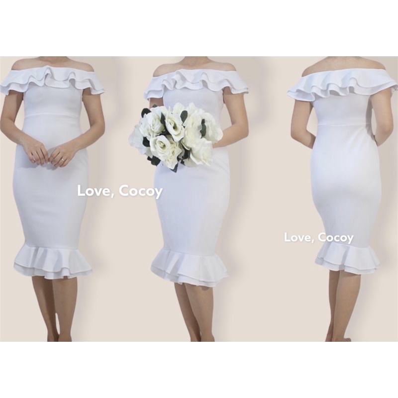 SEMI FORMAL JADE OFF SHOULDER DRESS/WEDDING GUEST ATTIRE/PARTY DRESS ...