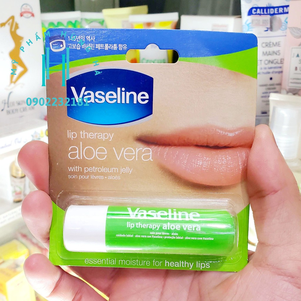 Vaseline Lip Therapy Aloe Vera 4.8g | Shopee Philippines
