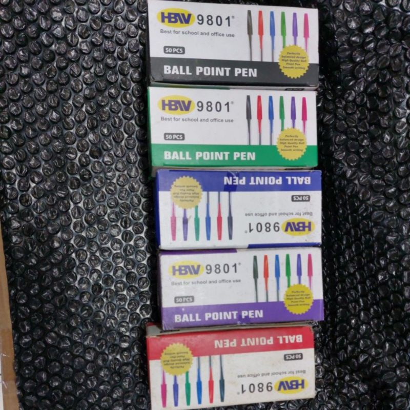 hbw 9801 one box one color 50pcs | Shopee Philippines
