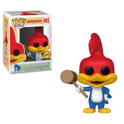Animation Woody Woodpecker (w/ Mallet) (Chase) #493 (Slight Damaged Box ...